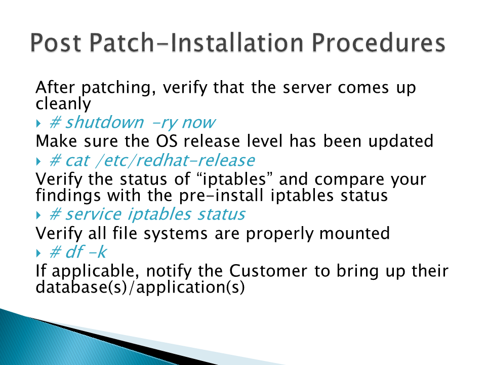 Linux Patch Management - ShebangLinux Linux Patch Management - ShebangLinux